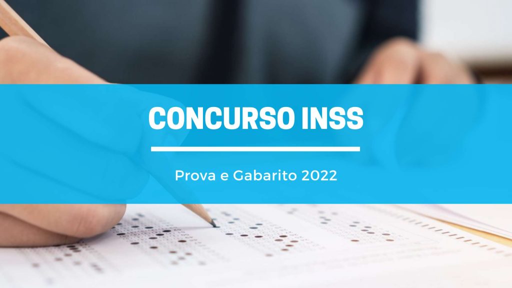 Prova INSS 2022 PDF - Baixe aqui | Blog EnConcursos